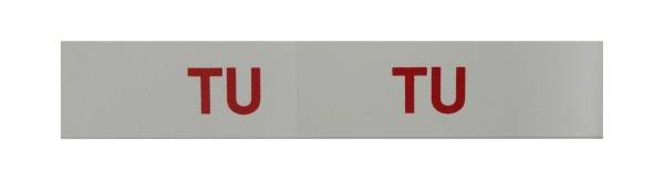 "TU" Engine Code Decal