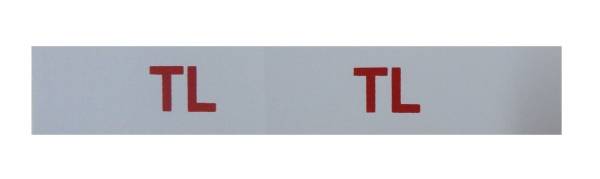 "TL" Engine Code Decal