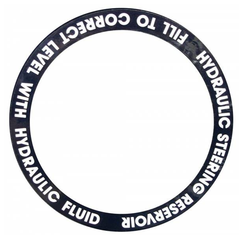 Power Steering Lid Decal