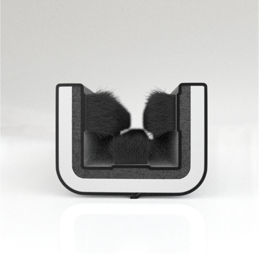 Window Channels & Sweepers / Fuzzies Window Run Channel - Flexible - 5 ...