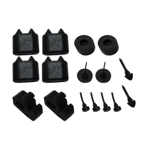 Rubber Bumper Kit - 16 piece - Includes: Door, Hood, Trunk, Glove Box ...