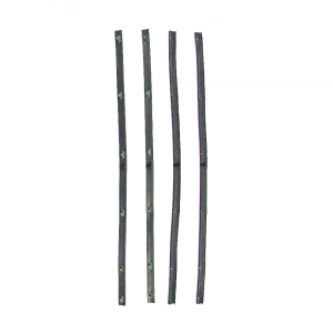 Beltline Weatherstrip - Also Called Window Sweeps, Felts Or Fuzzies - 4 ...