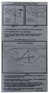 Jack Instructions Decal