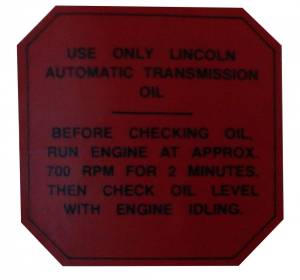 Automatic Transmission Decal