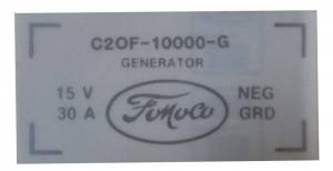 Generator Decal