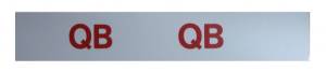 "QB" Engine Code Decal