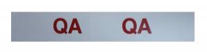 1971 Oldsmobile Restoration Parts "QA" Engine Code Decal - DO0457