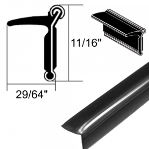 Beltline Weatherstrip - Also Called Window Sweeps, Felts or Fuzzies ...