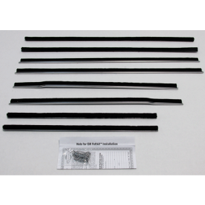 Beltline Weatherstrip - 8 Piece Complete Kit