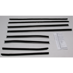 Beltline Weatherstrip - 8 Piece Complete Kit