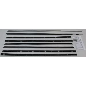 Beltline Weatherstrip - 8 Piece Complete Kit