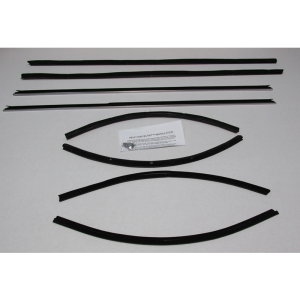Beltline Weatherstrip - 8 Piece Complete Kit