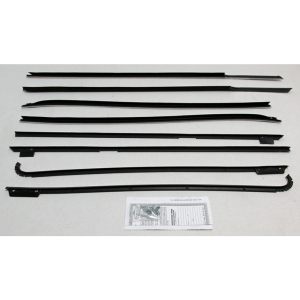 Beltline Weatherstrip - 8 Piece Complete Kit