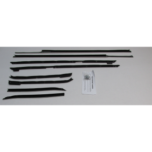 Beltline Weatherstrip - 8 Piece Complete Kit